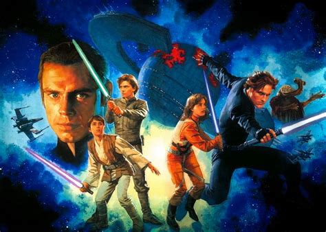 Star Wars The New Jedi Order Japanese Artwork Color Correctedrestored