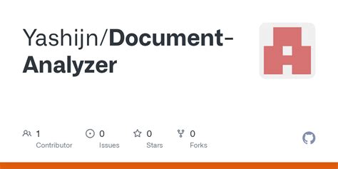 Github Yashijndocument Analyzer