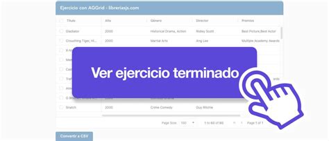 Crear Tablas Din Micas Con Javascript Y Aggrid Libreriasjs