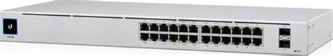 Ubiquiti Networks UniFi 24 Port Managed Gigabit Switch With SFP 1 3 Touchscreen 2xGigabit SFP
