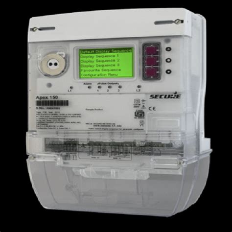 Three Secure Apex Abt Meter For Gujarat For Industrial At Rs Piece In New Delhi
