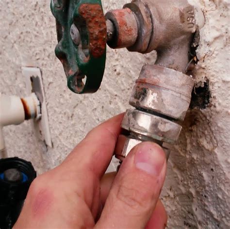Outdoor Faucet Leak