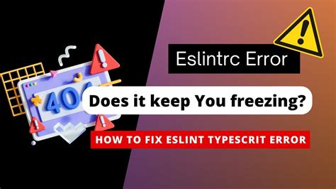 struggling with eslint typescript errors in next js 15 youtube