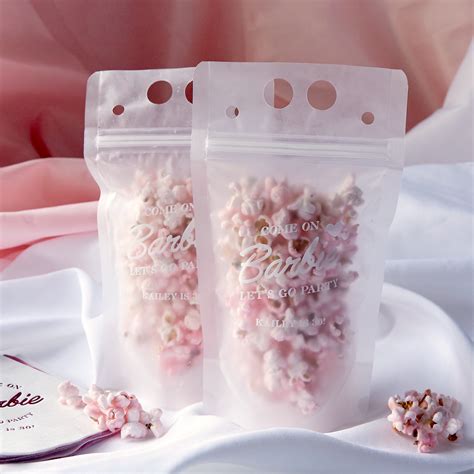 Barbie Birthday Drink Pouch Drink Pouch For Your Party