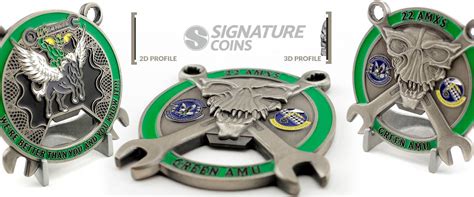 D Vs D Challenge Coins Signature Coins