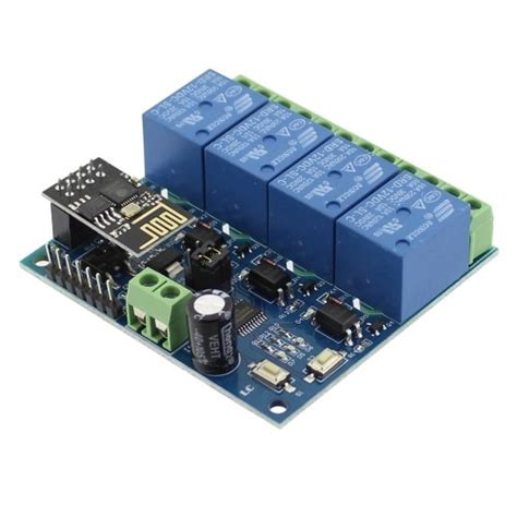 Модул за развойна платка 4 релета 12v Wifi с Esp8266ex 103776 Emagbg