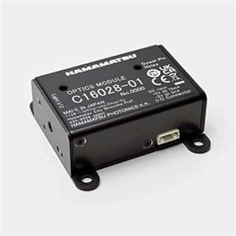 Compact Fluorescence Detection Optics Module Containing Excitation Light Source And Detector