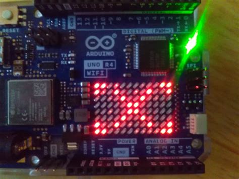Low Level Manipulation Of Led Matrix On Uno R4 Wifi Uno R4 Wifi