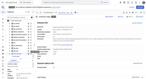 Bigquery Overture Maps Documentation