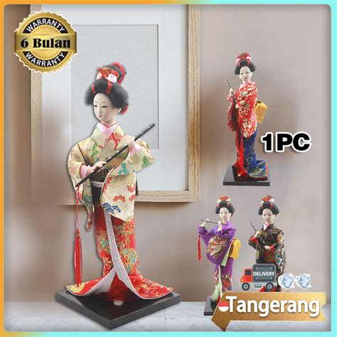 Jual Patung Geisha Jepang Japanese Doll Boneka Kimono Jepang Boneka