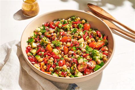Vegetable Chickpea Salad Recipe Vegan Girls Guide