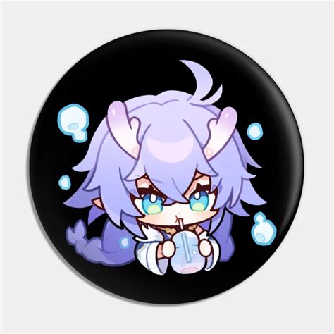 Honkai Star Rail Chibi Bailu 3 Honkai Star Rail Pin Teepublic