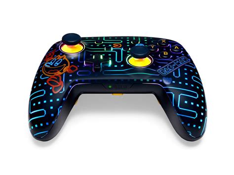 Powera Enhanced Trådløs Controller Til Nintendo Switch Med Lumectra Pac Man™ Neon Arcade