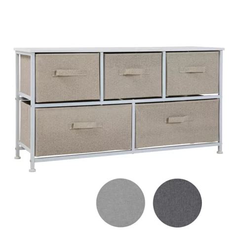 Svita Taro Sideboard Mit Stoffschubladen Stoff Kommode Stoffregal