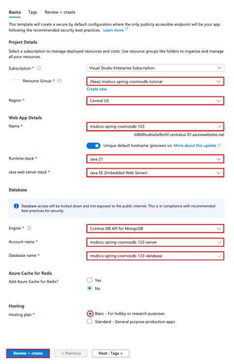 Tutorial Linux Java App With Mongodb Azure App Service Microsoft Learn