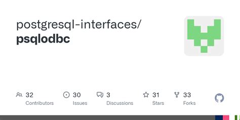 Github Postgresql Interfacespsqlodbc