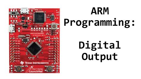 Arm Programming Digital Output With Rgb Leds Youtube
