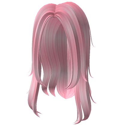 Aesthetic Middle Part In Pink Roblox Item Rolimon S