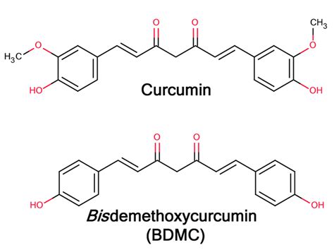 Figure 2 Chemical Structure Of Curcumin And Bdmc In Silico Analysis And Molecular Docking