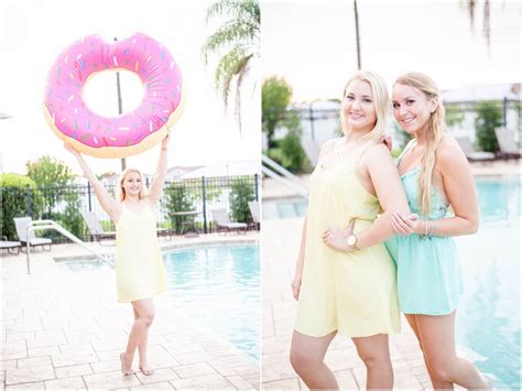 Summer Pool Party Senior Models Katie Hauburger Photography