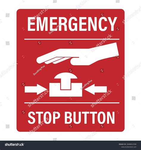 Vectores De Stock Y Arte Vectorial De Boton Emergencia Shutterstock