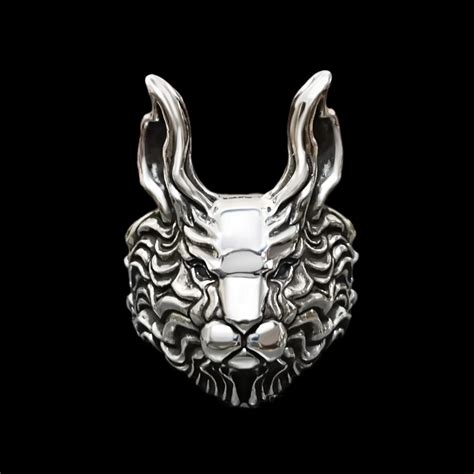 Celestial Rabbit Ring 925 Sterling Silver Serpent Forge
