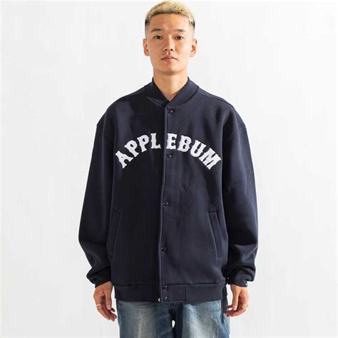アップルバム スウェット スタジアム ジャケット Applebum Sweat Stadium Jacket Two Face（トゥー