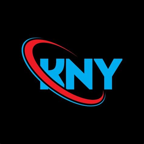 Kny Logo Kny Letra Kny Letra Diseño De Logotipo Iniciales Kny Logotipo