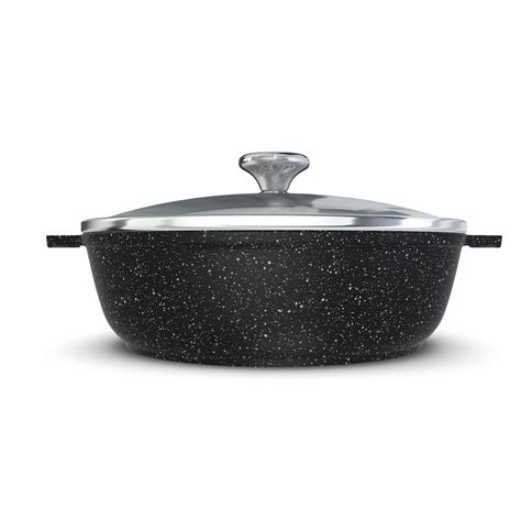 Жаровня 3л НЕВА МЕТАЛЛ ПОСУДА Neva Granite стеклянная крышка, купить в ...