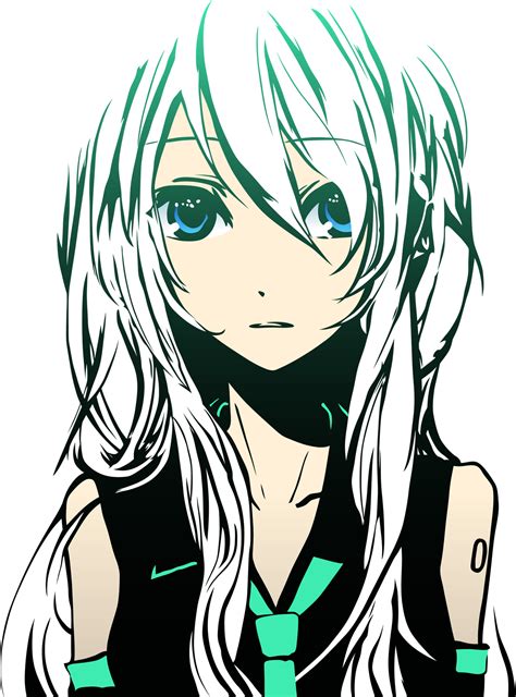 Hatsune Miku Print Vector By Panfox On Deviantart
