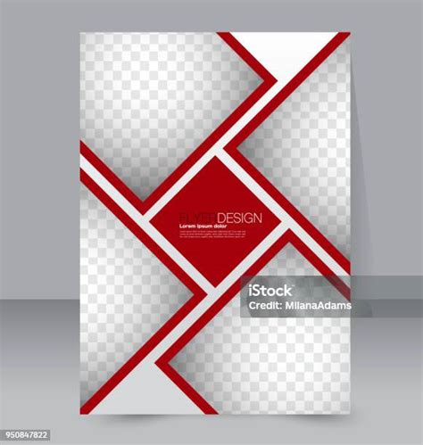 추상 전단지 디자인 배경입니다 브로셔 템플릿입니다 잡지 표지 사업 이랑 교육 프레 젠 테이 션 보고서에 대 한 벡터 일러스트입니다 붉은 색입니다 가리기에 대한 스톡 벡터