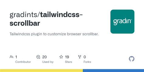 GitHub Gradints Tailwindcss Scrollbar Tailwindcss Plugin To Customize Browser Scrollbar