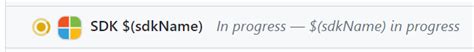 Sdk Automation The Check `sdk Sdkname` Is Stuck `in Progress` When
