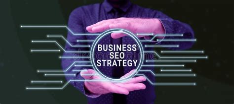 Handwriting Text Business Seo Strategy Internet Concept Optimization Of Website To Rise The