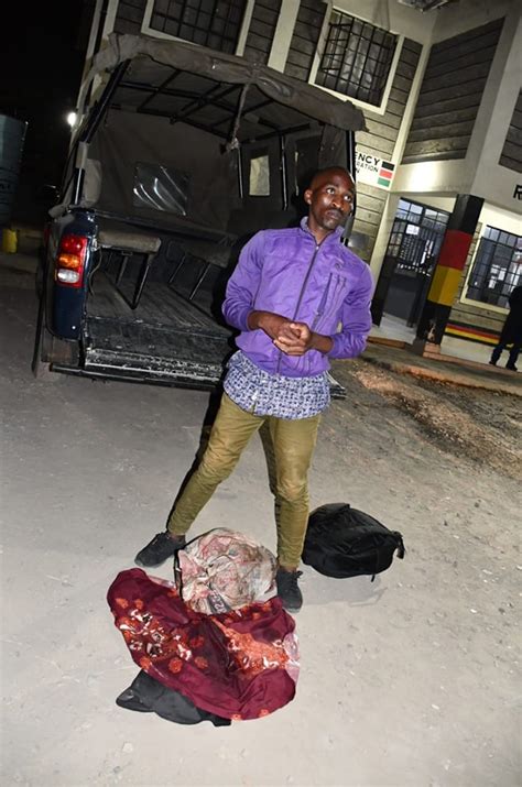 Man Arrested With Dismembered Body Parts Of His Wife In Kenya Photos