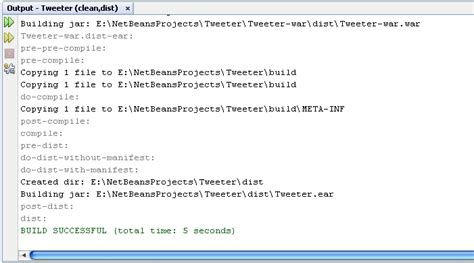 online tweeter enterprise application building and running the