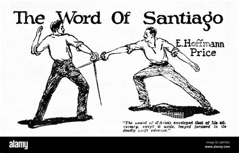 The Word Of Santiago By E Hoffman Price Illustration By Andrew