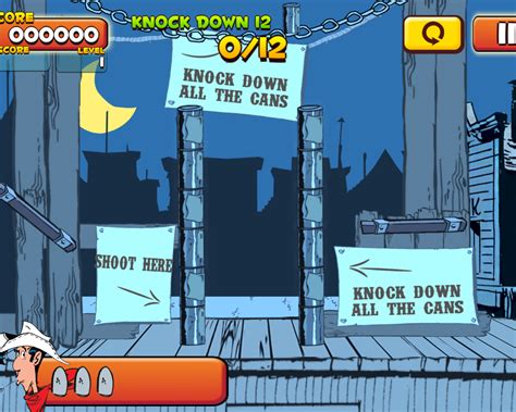 Screenshot Of Lucky Luke Shoot And Hit Windows 2014 Mobygames