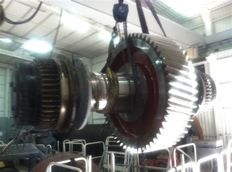 Hanging Output Spline And Gear