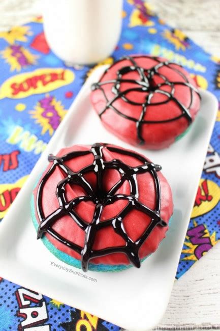 Spider Man Donuts Everyday Shortcuts
