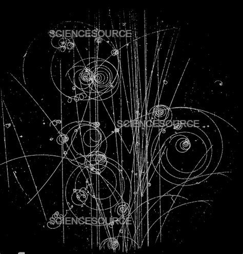 Tracks Of Charged Subatomic Particles Stock Image Science Source Images