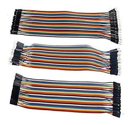 Pcs Cm Cables De Puente Multicolor Para Arduinoraspber Env O Gratis