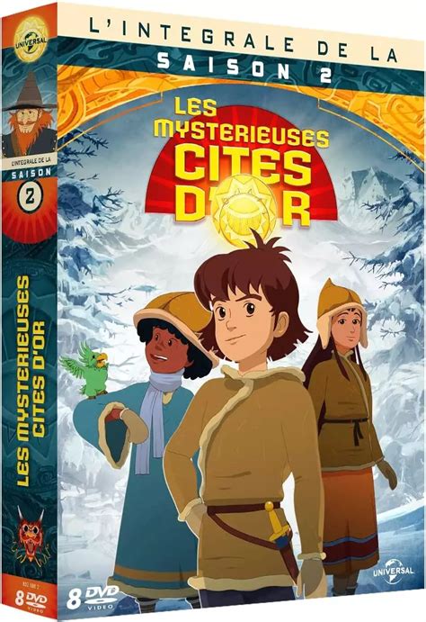 Couvertures dvd Mystérieuses Cités d Or les Saison 2 Intégrale