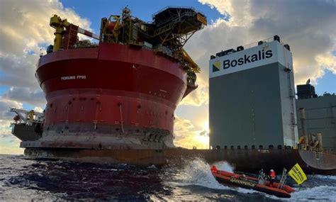 Shell Fpso Birimini Işgal Eden Greenpeacee Dava Açtı Deniz Haber