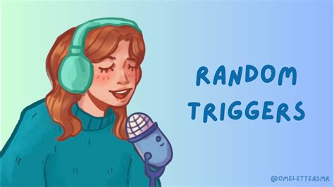 Asmr Random Triggers For Sleep Youtube