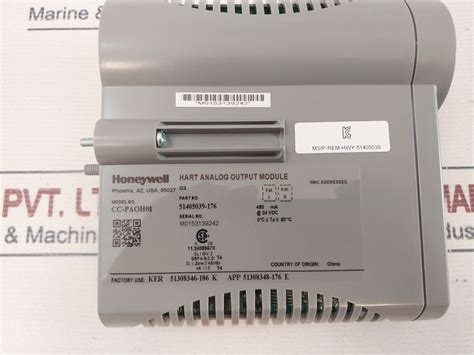 Honeywell Cc Paoh01 Hart Analog Output Module Aeliya Marine