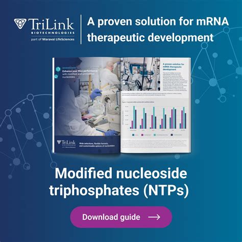 Modified Nucleotide Triphosphates Trilink Biotechnologies Part Of Maravai Lifesciences