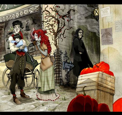 The Tragic Love Story Of Severus Snape And Lily Evans Told In Illustrations Sarina Dorie