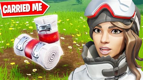 How A Bandage Carried Me In Og Fortnite Youtube