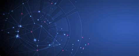 Abstract Polygonal Background With Connecting Vector Image